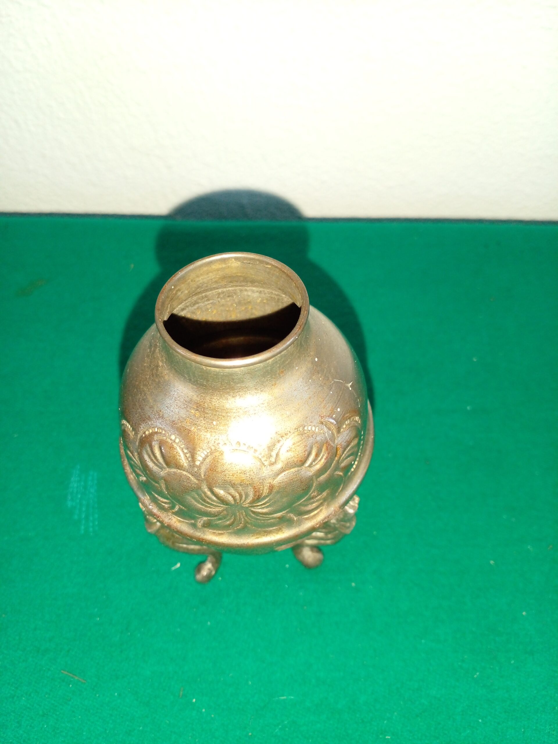 SET MATERO ANTIGUO EN METAL PLATEADO MATE COLONIAL COD: 98413